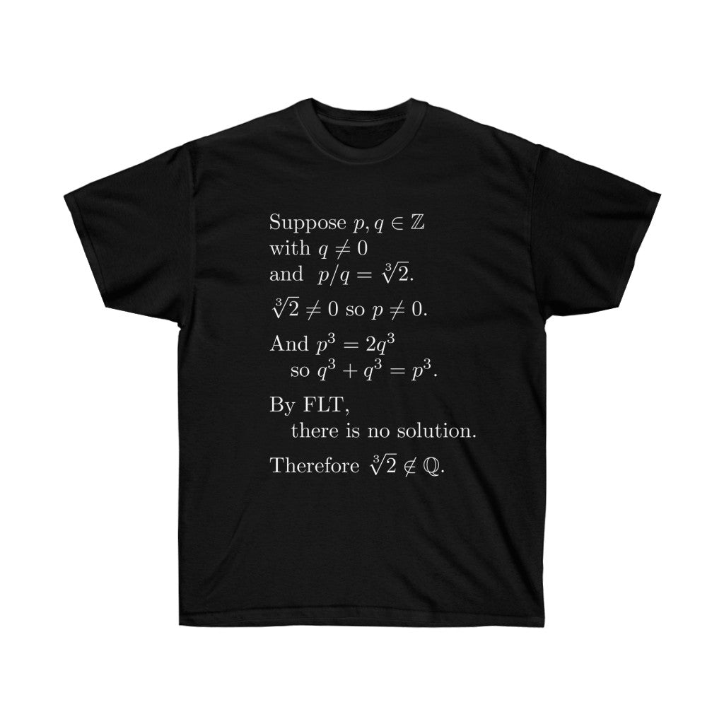FLT ⇒ √2∉ℚ (unisex) – The Ross Math Program